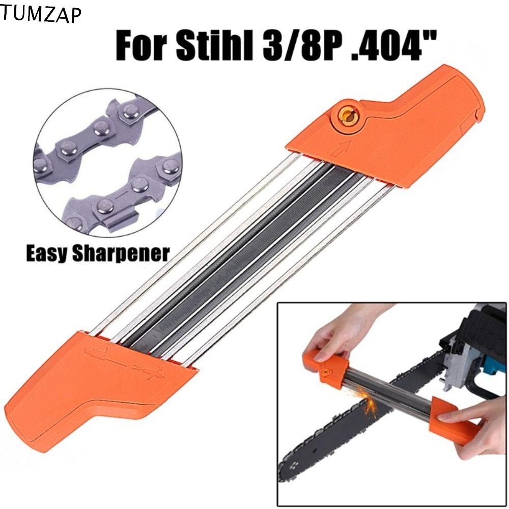 คู่มือเหลาโซ่ TUMZAP 4.0 มม. / 4.8 มม. เหลาโซ่ Fast Sharpen Saw ชุดฟันเครื่องมือบดโซ่ลูกโซ่ ...