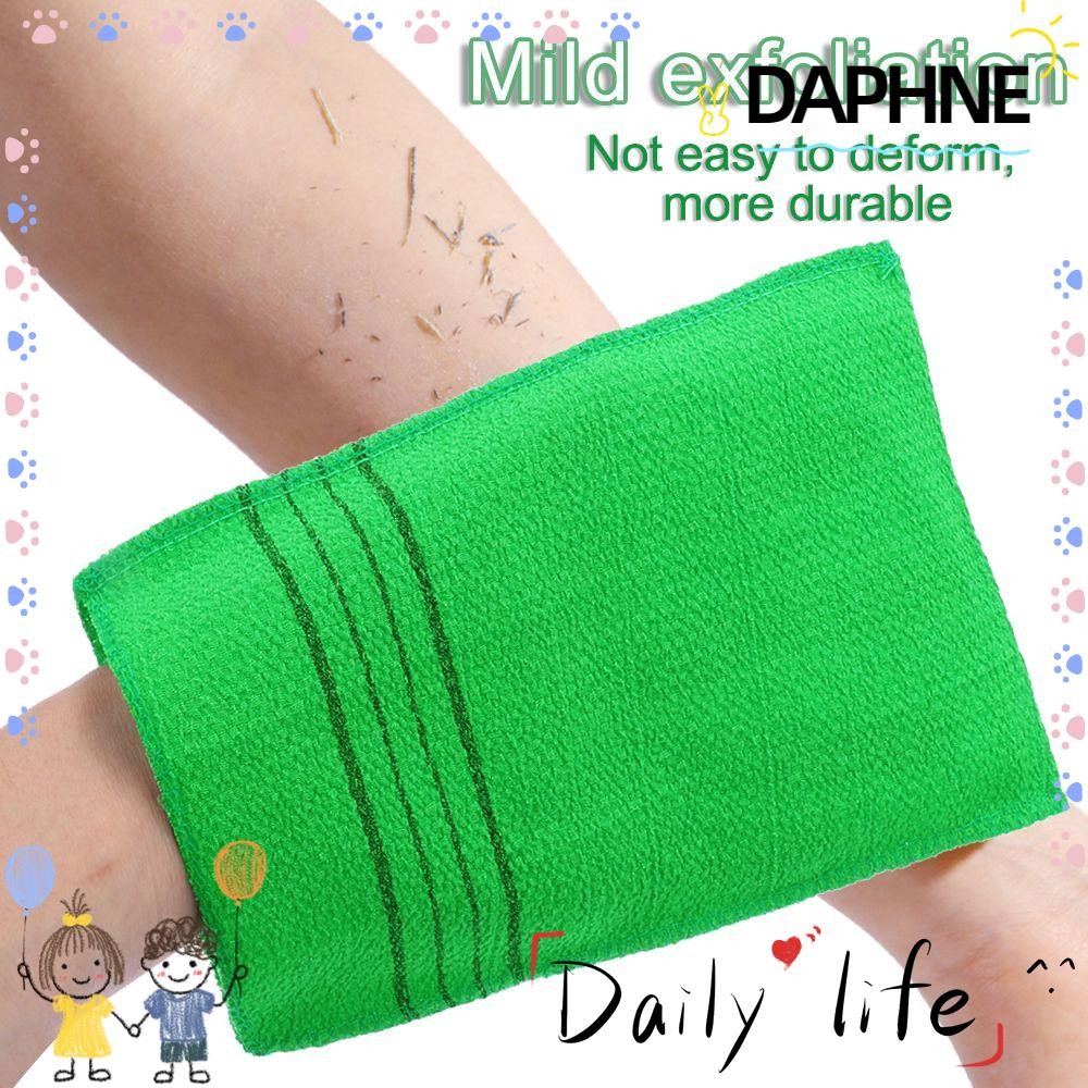 DAPHNE ถุงมืออาบน้ํานวด Extreme Comfort Cleaner แบบพกพาเหนียวไฟเบอร์ ...