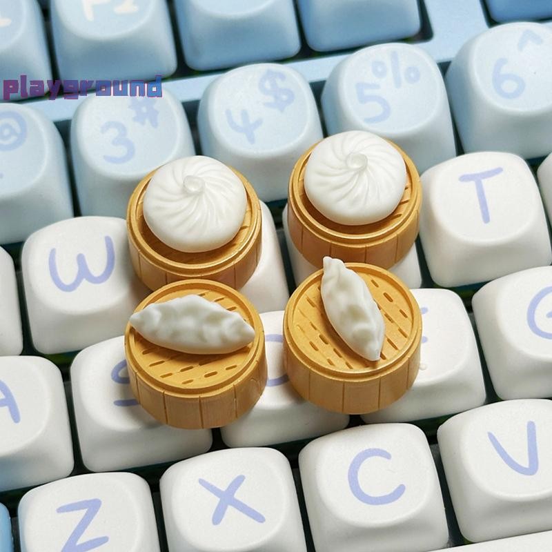 [playground] Creative Steamed Bun Keycaps น่ารัก Handmade Dumpling เกม ...