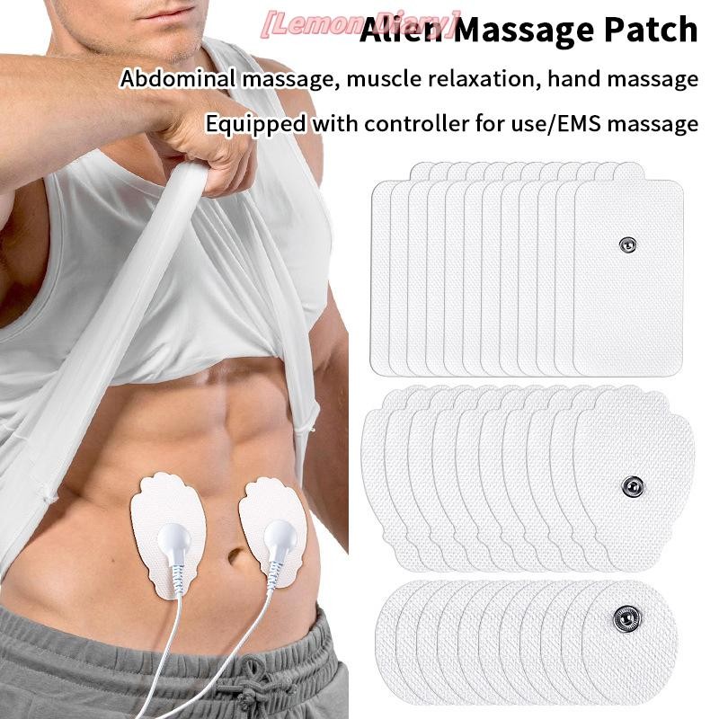 แอลดี| 2 ชิ้น Electrostimulation Electrode Patch Self กาว Pulse Gel สติ ...
