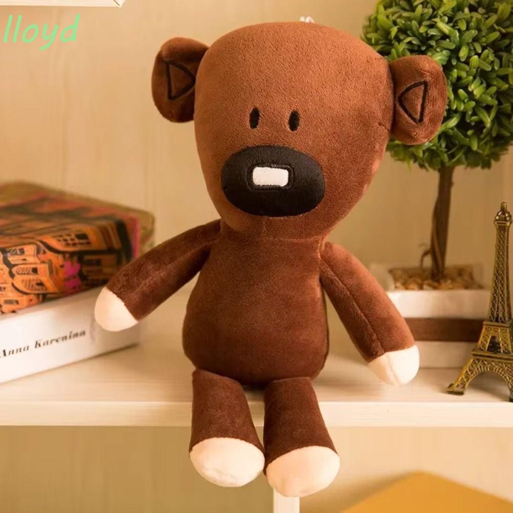 LLOYD Mr Bean Bear ของเล่นตุ๊กตา, PP ผ้าฝ้ายการ์ตูนภาพยนตร์รูปตุ๊กตา ...