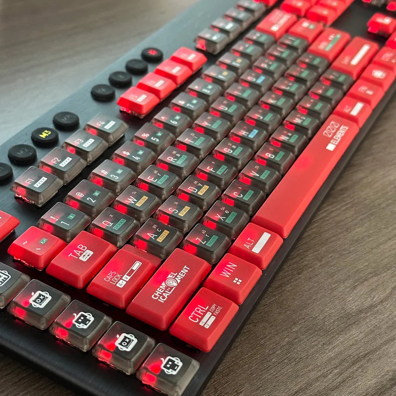 อัพเกรดพราว! G915 Dual-color Keycaps, PBT DIY Keycaps สําหรับ Logitech ...