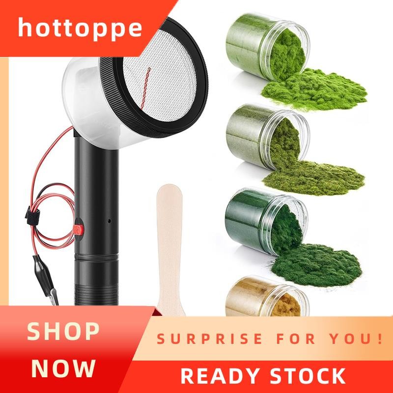 hottoppeDioramaอุปกรณ์ทํา- Mini Static Grass Applicator Flocking Kit ...