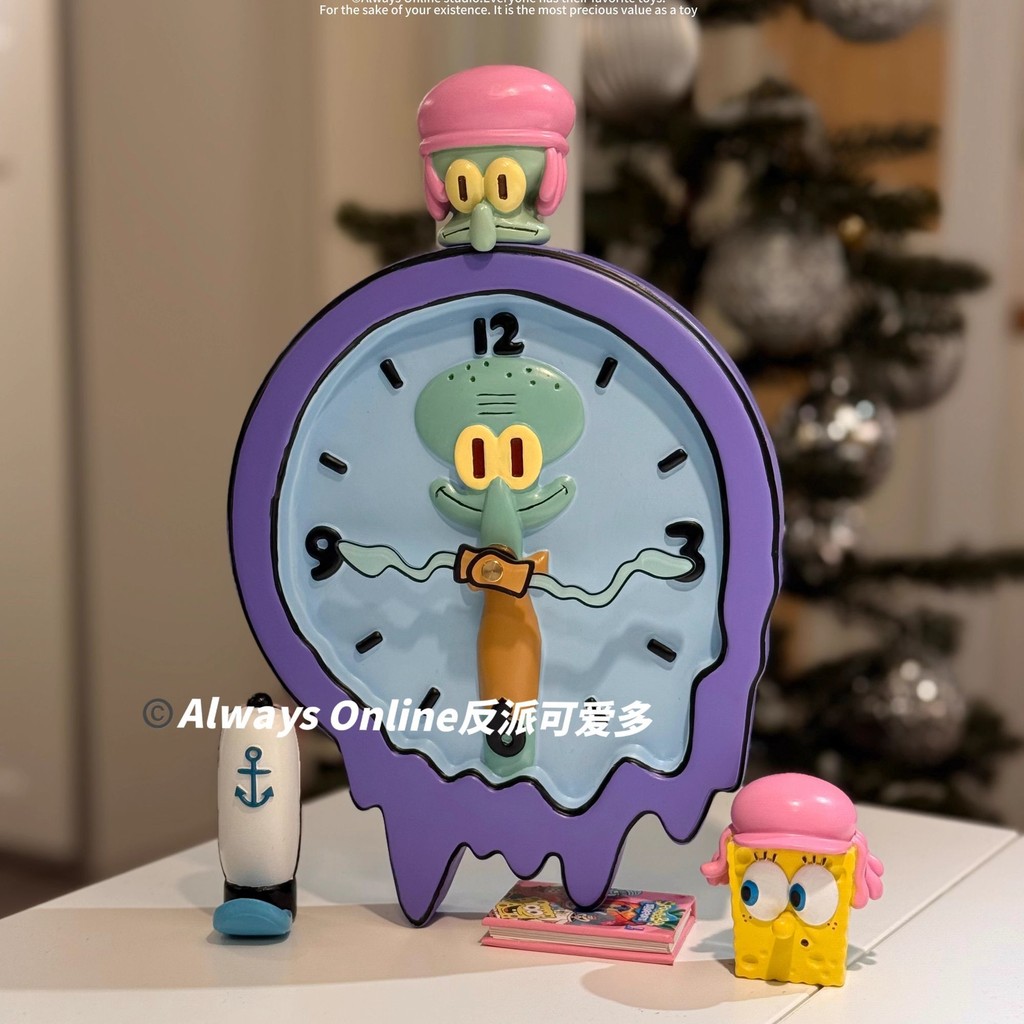นาฬิกาแขวนผนัง Octopus Brother และ SpongeBob SquarePants สไตล์ ...