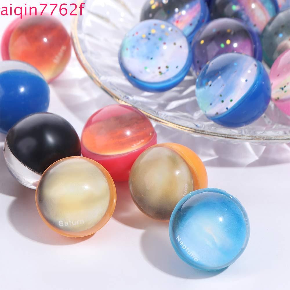 AIQINF 10 ชิ้น Space Planets Ball, Galaxy Bouncy Ball ระบบพลังงานแสงอาทิตย์ Planet Balls, Solar ...