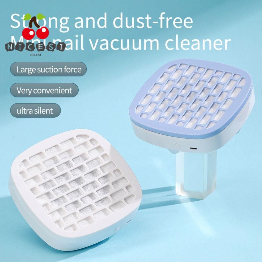 NICESI Nails Dust Extractor, Low Noise Mini Nail Dust Collector, ที่มี ...