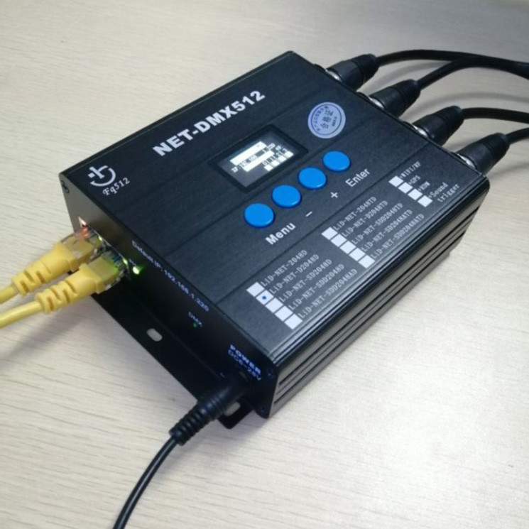 Art-Net Light Control 2048 Two-Way IP Network WIFI Controller ArtNet ...