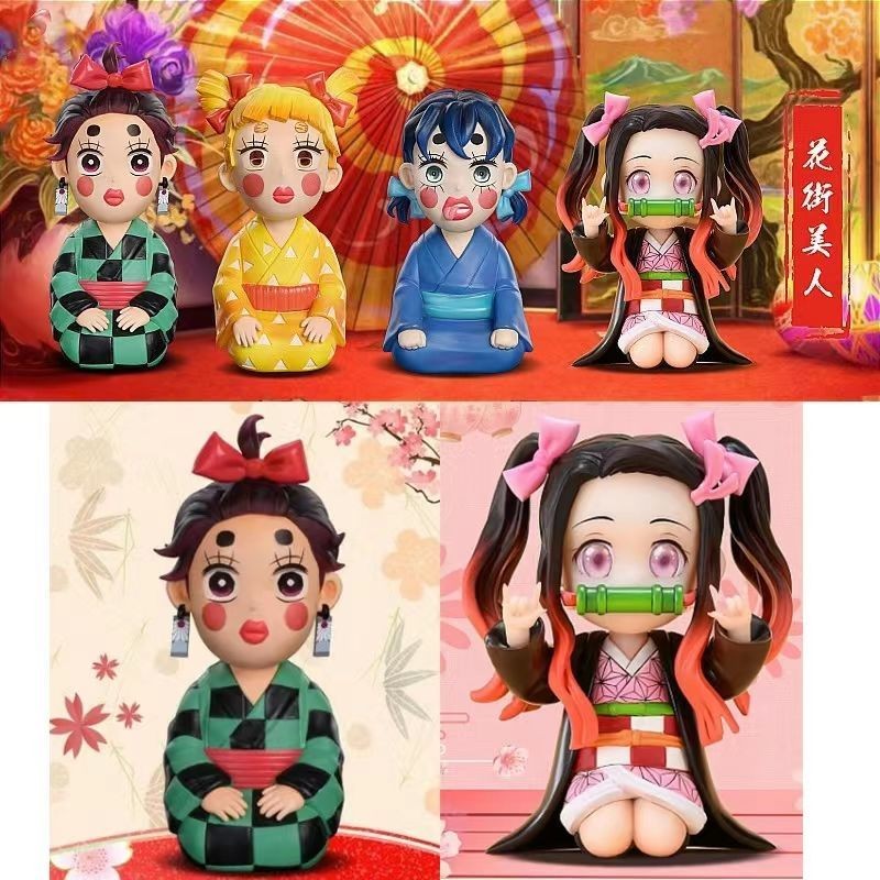 พร้อมสต็อก Demon Slayer ตุ๊กตา You Guo Hua Street Chapter cos เสื้อผ้า ...