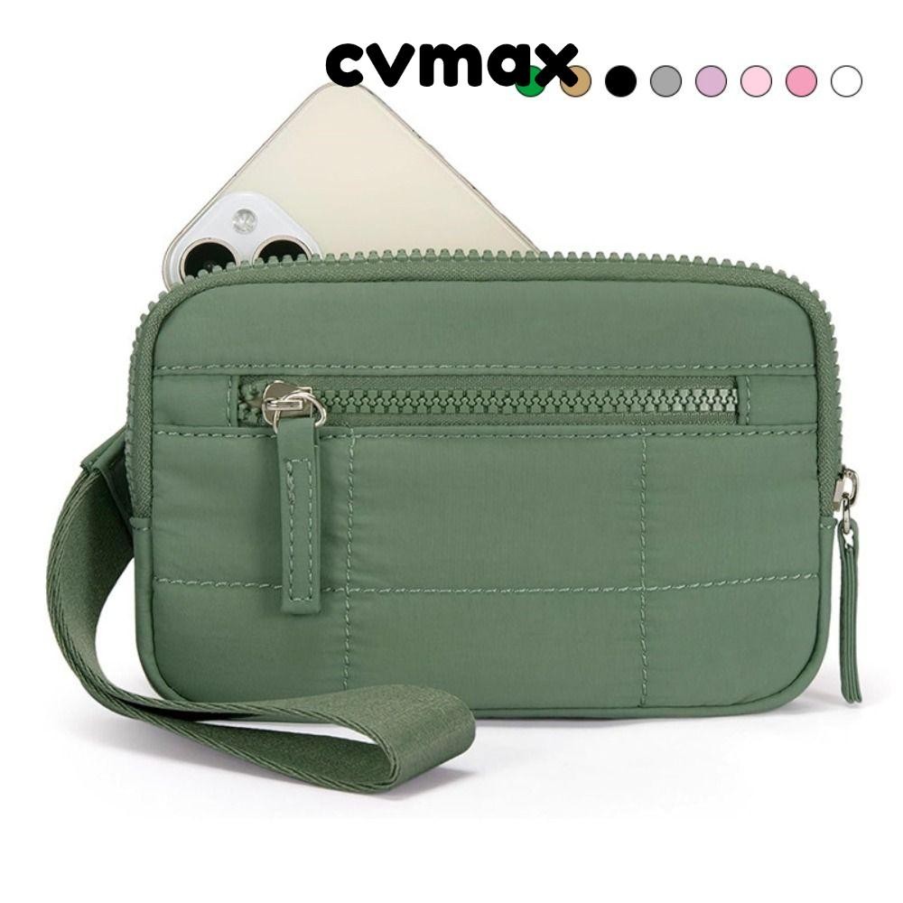 CVMAX กระเป๋าสตางค์ผู้หญิง แบบซิป 3 ซิป กันน้ํา สีหลากหลาย เบาและมีคุณภาพสูง | Shopee Thailand