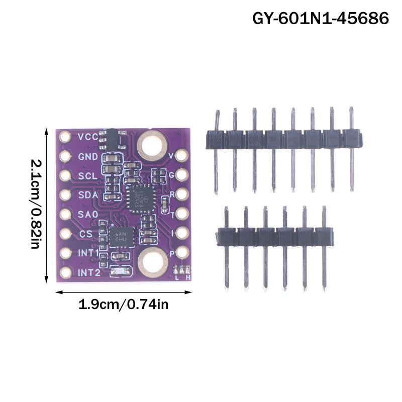 Thankswin Gyroscope Sensor โมดูล 601N1 6 แกน ICM-42688 ICM-45686 BMI323 ...