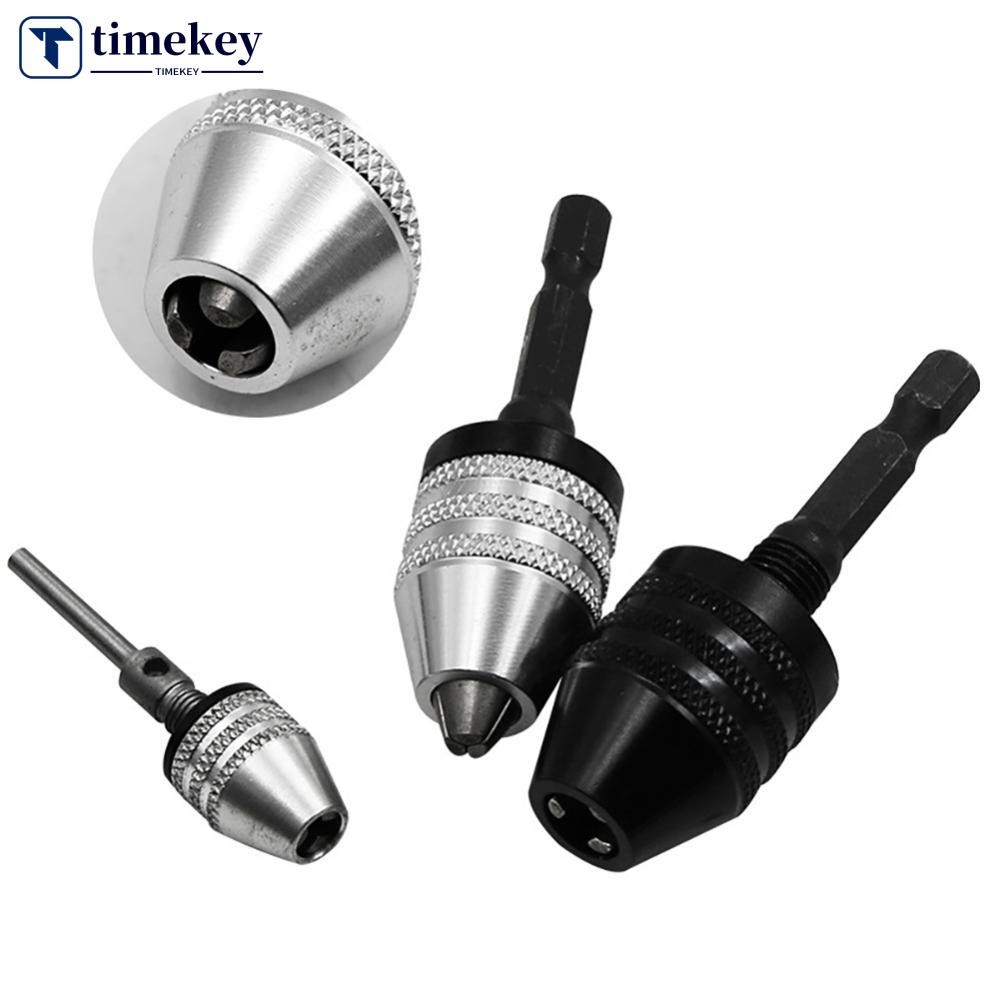 TME เจาะ Chuck Keyless ไขควง Impact Driver Adaptor ไฟฟ้า Micro Motor ...
