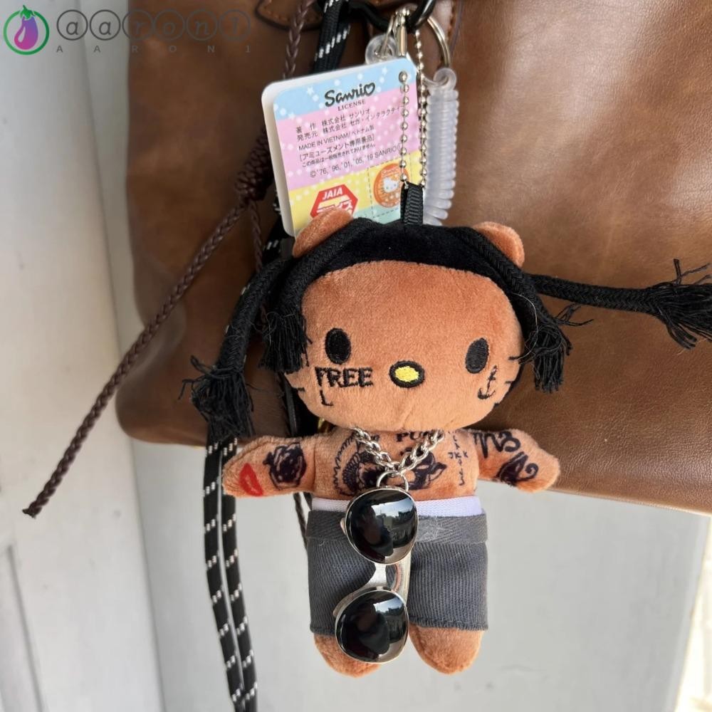 AARON1 Rapper Travis Scott Kitty พวงกุญแจ, Cool น่ารัก Kanye Kitty Cat ...