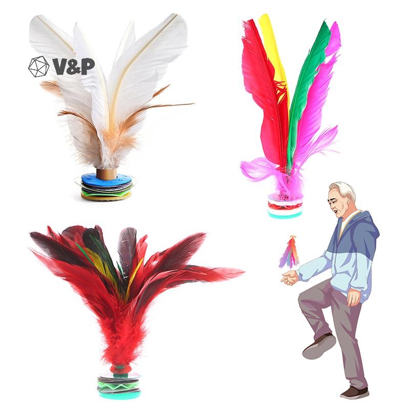 V & P จีน Kick ลูกขนไก่ฟิตเนสความบันเทิง Footbal Foot Kick แฟนซีที่มี ...