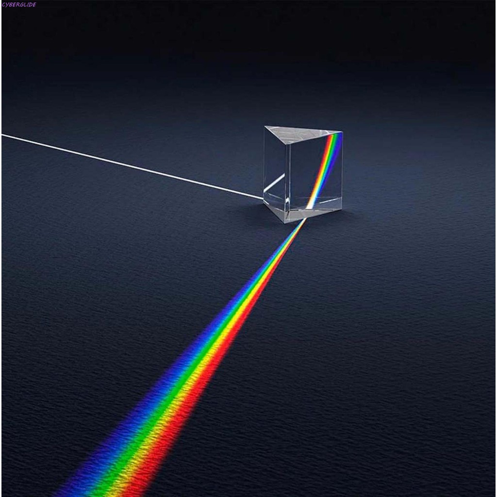 CYBERGLIDE Rainbow Prisma Home Decor เด็กสามเหลี่ยมปริซึมแก้วคริสตัล ...