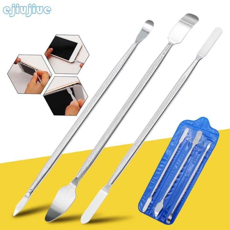 Cc 3PCS ซ่อมโทรศัพท์มือถือชุดเครื่องมือ Crowbar Electronics เปิด Pry ...