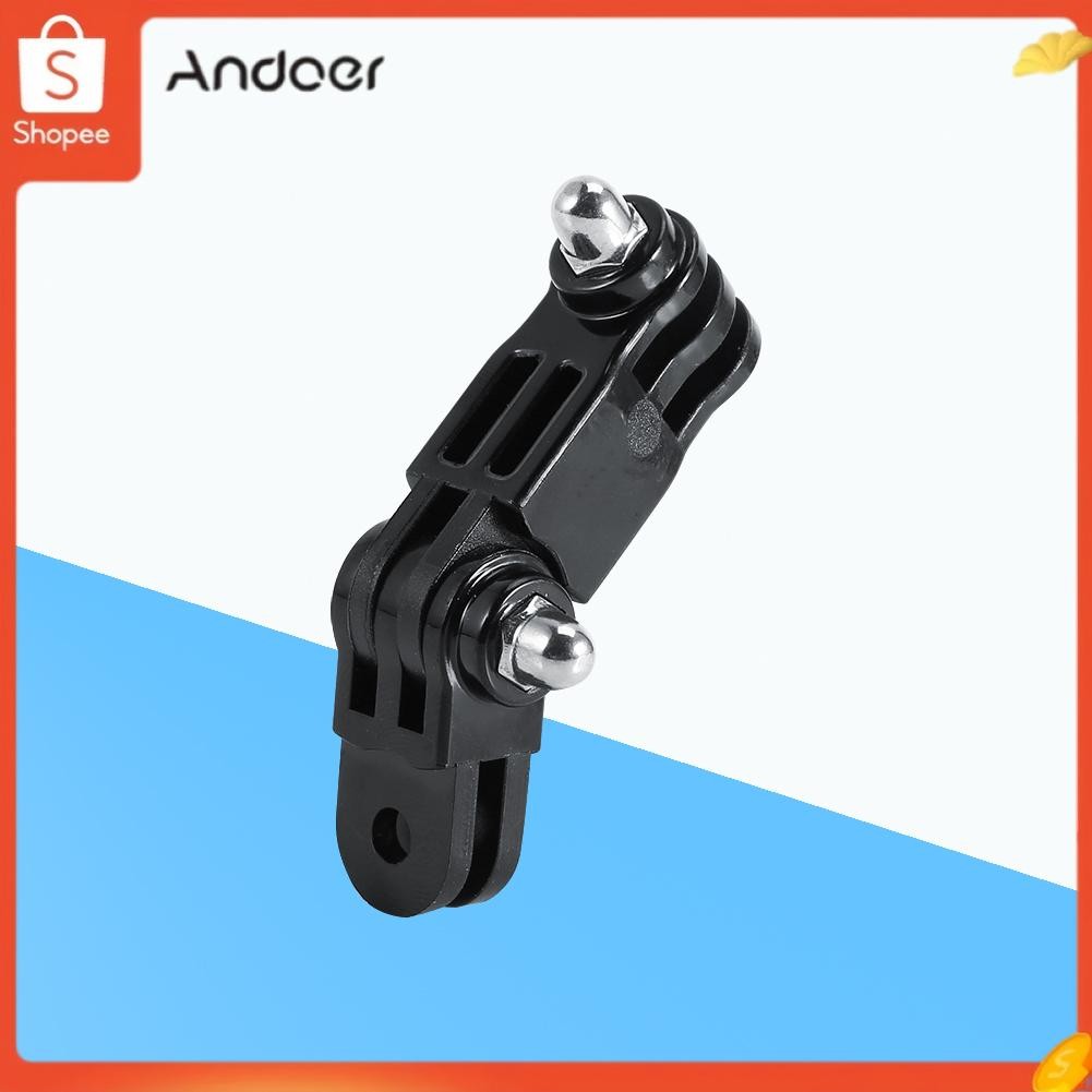 Andoer ชุดข้อต่อสั้นสั้นยาวง่ายติดคงที่ทนทานสำหรับกล้อง GoPro HD Hero 1 ...