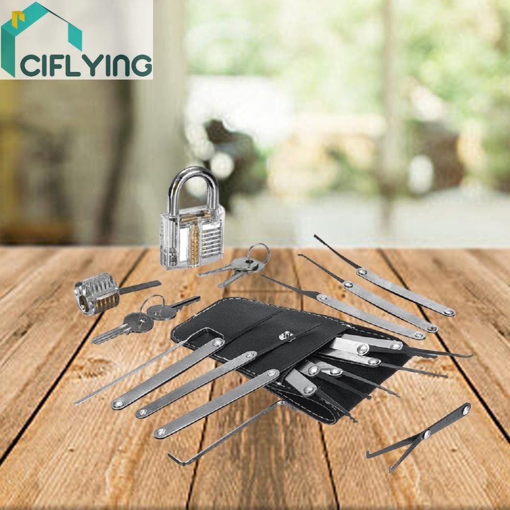 Extractor Padlock Lockpick ชุดเครื่องมือ Extractor Removing Hooks ...