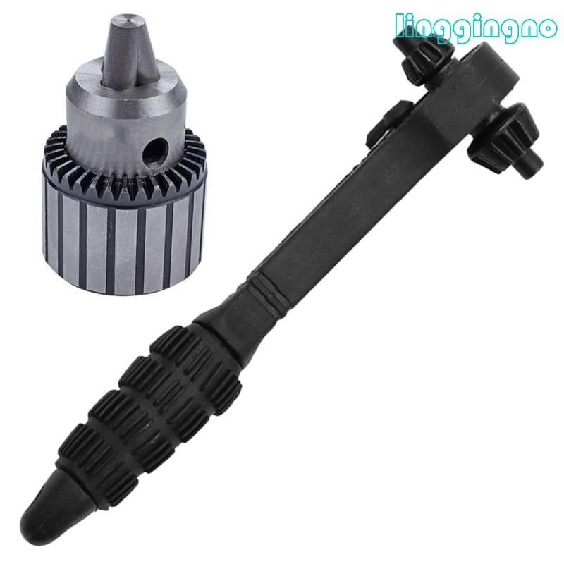 RR 2 in 1 Universal Hand เจาะ Ratchet สําหรับประแจกุญแจเจาะ Chuck ...