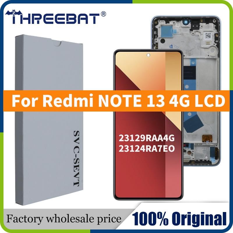 6.67 AMOLED 120Hz สําหรับ Xiaomi Redmi หมายเหตุ 13 4G 23124RA7EO Note13 ...