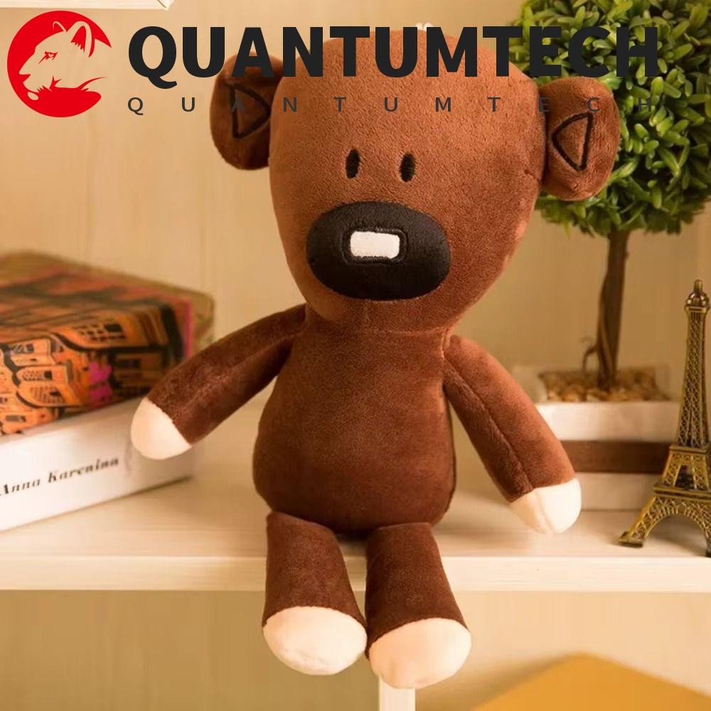 QUANTUMTECH Mr Bean Bear ของเล่นตุ๊กตา, PP ผ้าฝ้ายการ์ตูนภาพยนตร์รูปตุ๊กตา,คอลเลกชันน่ารัก ...