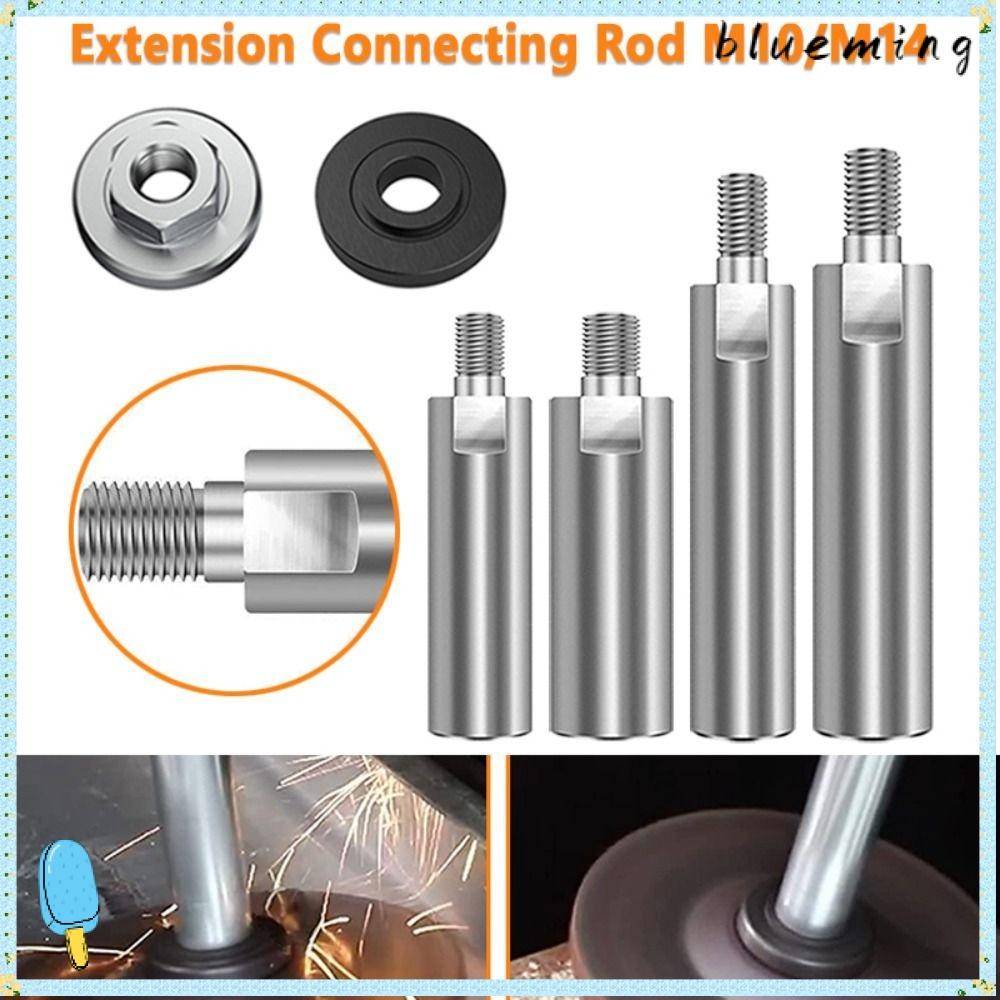 BLUEMING เครื่องบดมุม Bit Extension Shaft, 65/80/95/115 มม.M10 M14 อะแด ...