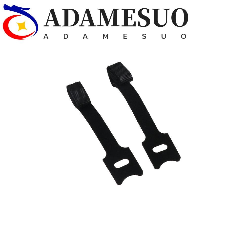 ADAMESUO 50 ชิ้นปรับสายไฟ,สายไฟ Hook Loop ไนลอน Fastening Cable Ties, 50 ชิ้นสายไฟสายรัดป้องกัน ...