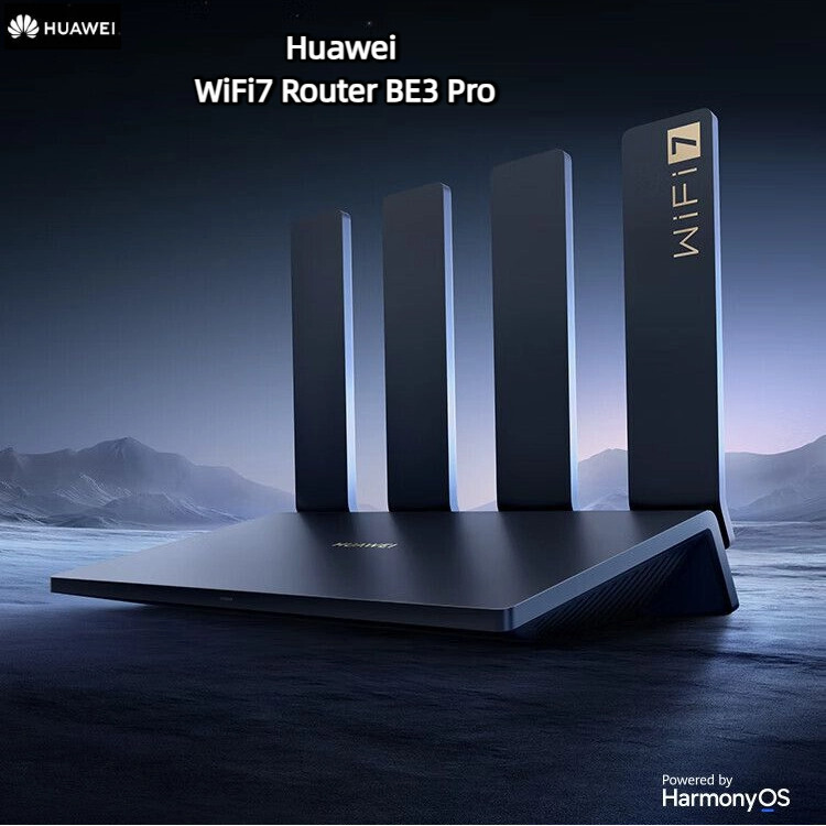 Huawei Router BE3 Pro QuadCore WiFi7 DualBand Router Polymer Gigabit ...