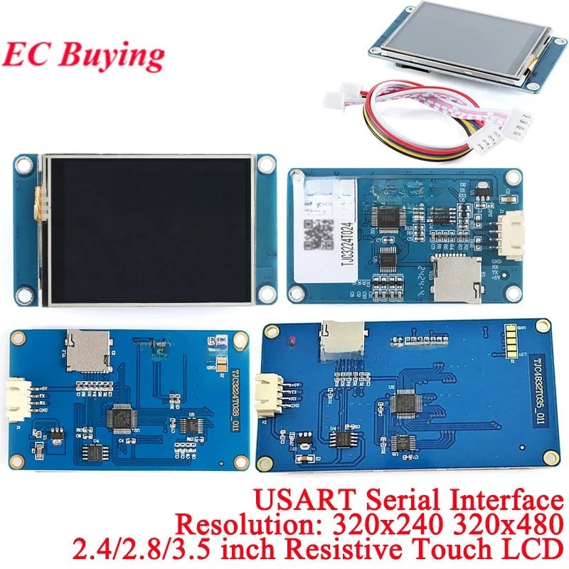 2.2 2.4 2.8 3.5 5 นิ้ว USART HMI อัจฉริยะสมาร์ท USART UART 2.2 "2.4 "2. ...