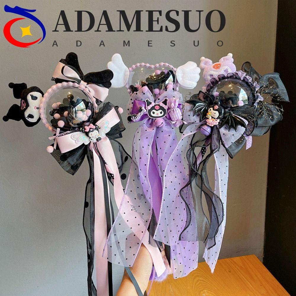 ADAMESUO Pretty Fairy Wands, Dreamlike Kuromi สีสัน Fairy Wands, เด็กแต่งตัวเรืองแสงน่ารัก ...