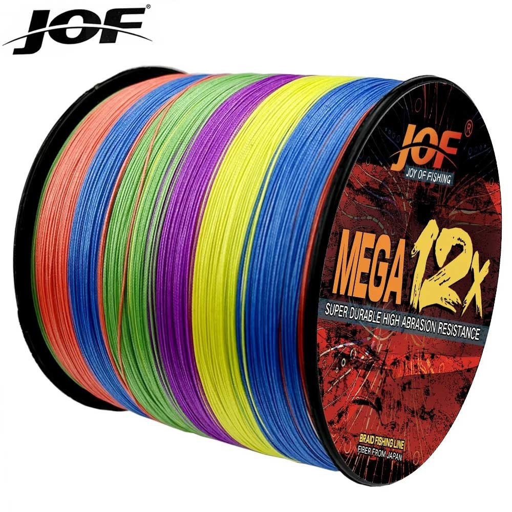 100M 300M 12 Strands Braided Line Dyneema Braid Line Lake Braided PE ...