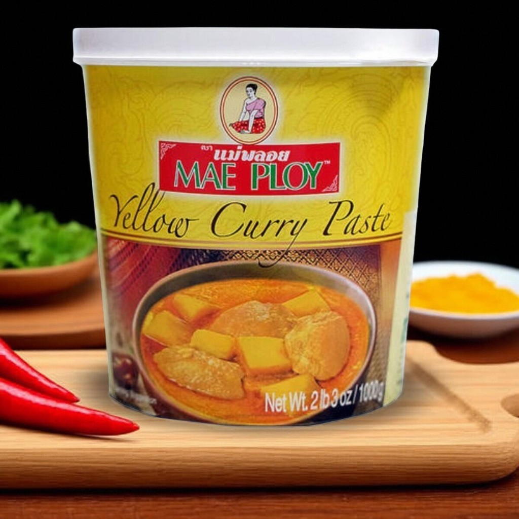 T Thailand Thai Lady Yellow Curry Sauce 1kg แกงไก่ปูกุ้งบิบิมบับปรุงรส ...