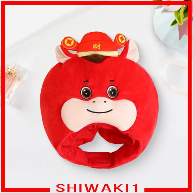 หมวกคลุมศีรษะขนาด 37x37 ซม. สไตล์การ์ตูน นุ่ม น้ำหนักเบาที่ใช้อเนก ...