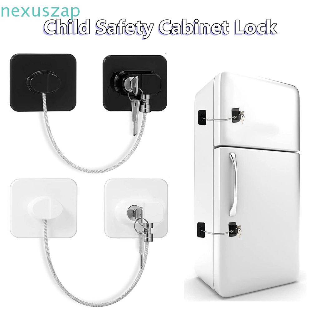 NEXUSZAP Number Locks Limiter Punch-free Safety Lock ลิ้นชักตู้เย็น ...