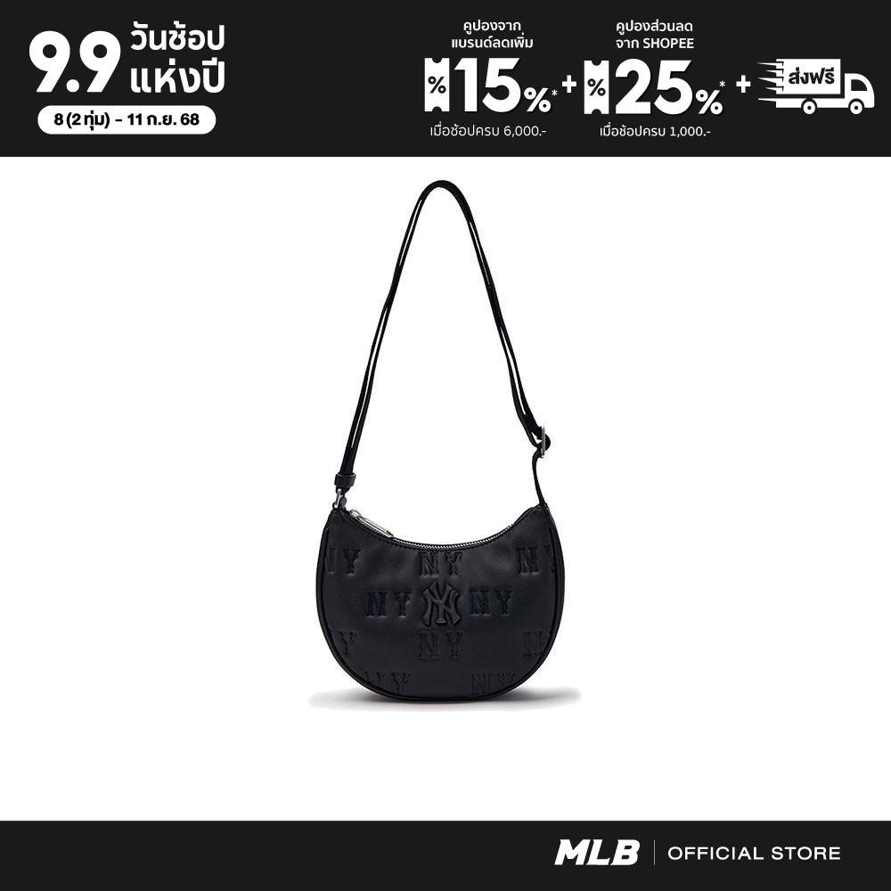 MLB กระเป๋าสะพายข้าง ยูนิเซ็กส์ Embo Monogram รุ่น 3ACRS024N 50BKS สีดำ ...
