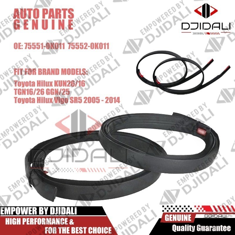 แถบปิดผนึกหลังคารถสําหรับ Toyota Hilux KUN26 KUN16 TGN16 TGN26 GGN15 ...