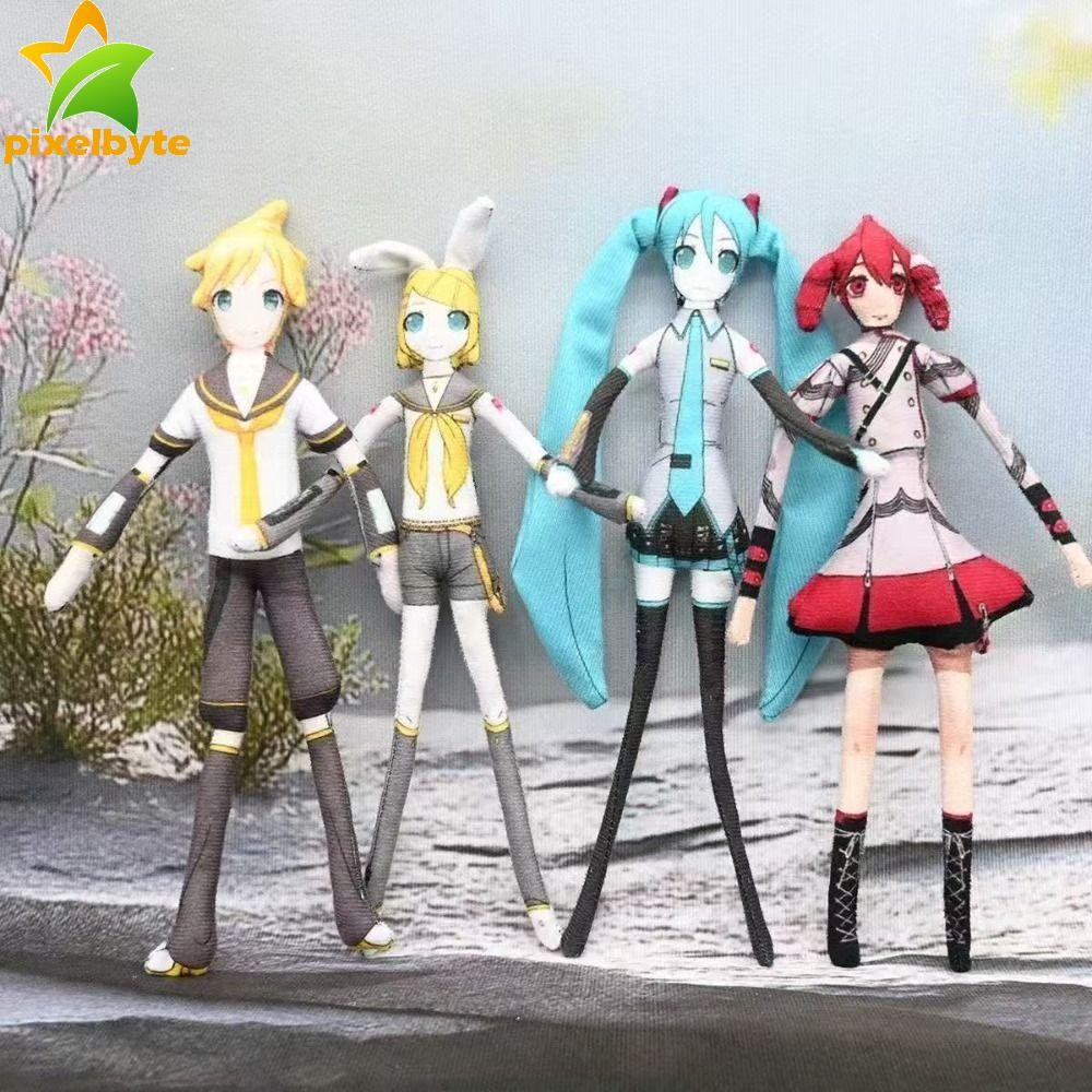 PIXELBYTE Kasane Toto Plush, Twistable Shape อะนิเมะอุปกรณ์ต่อพ่วง Hatsune Miku ตุ๊กตา,บทคัดย่อ ...