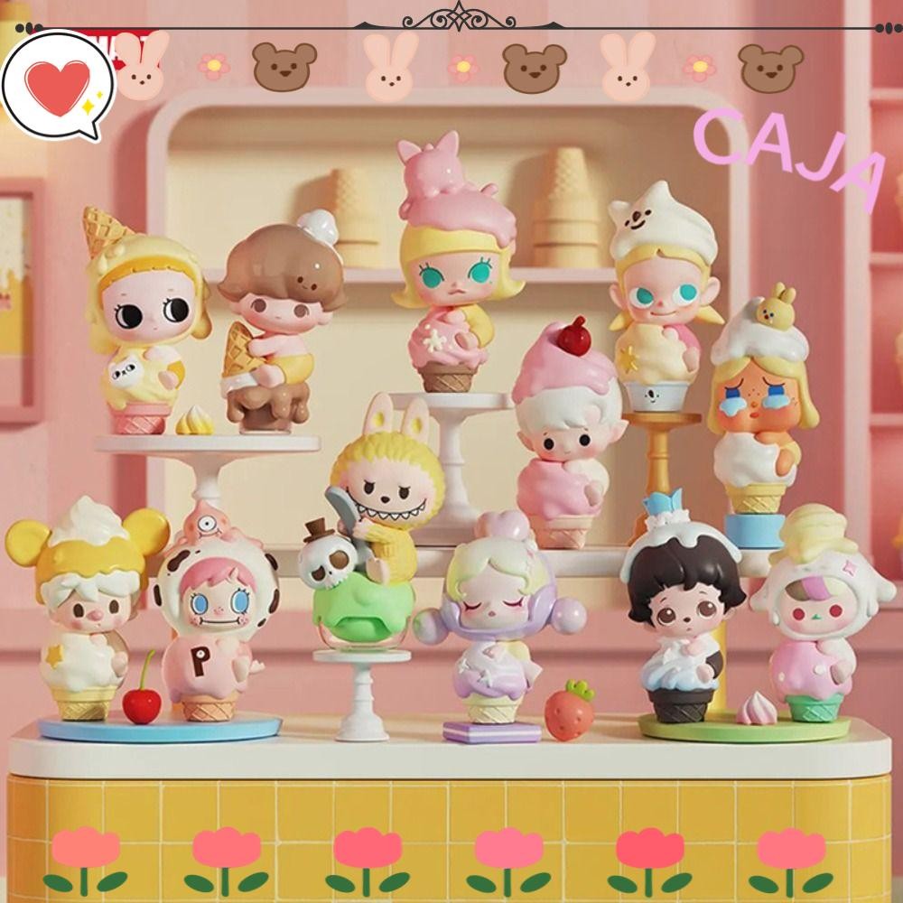 CAJA1 POP MART Box, Dimoo Ice Cream Series Mini Jewelry, SKULLPANDA ...