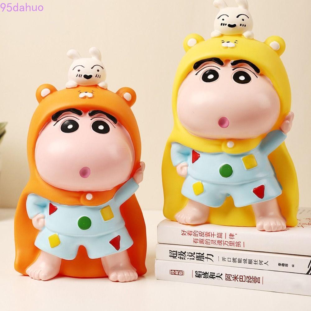 DAHUO Crayon Shin-Chan Piggy Bank, Saving Tank Cloak Crayon Shin Chan ...