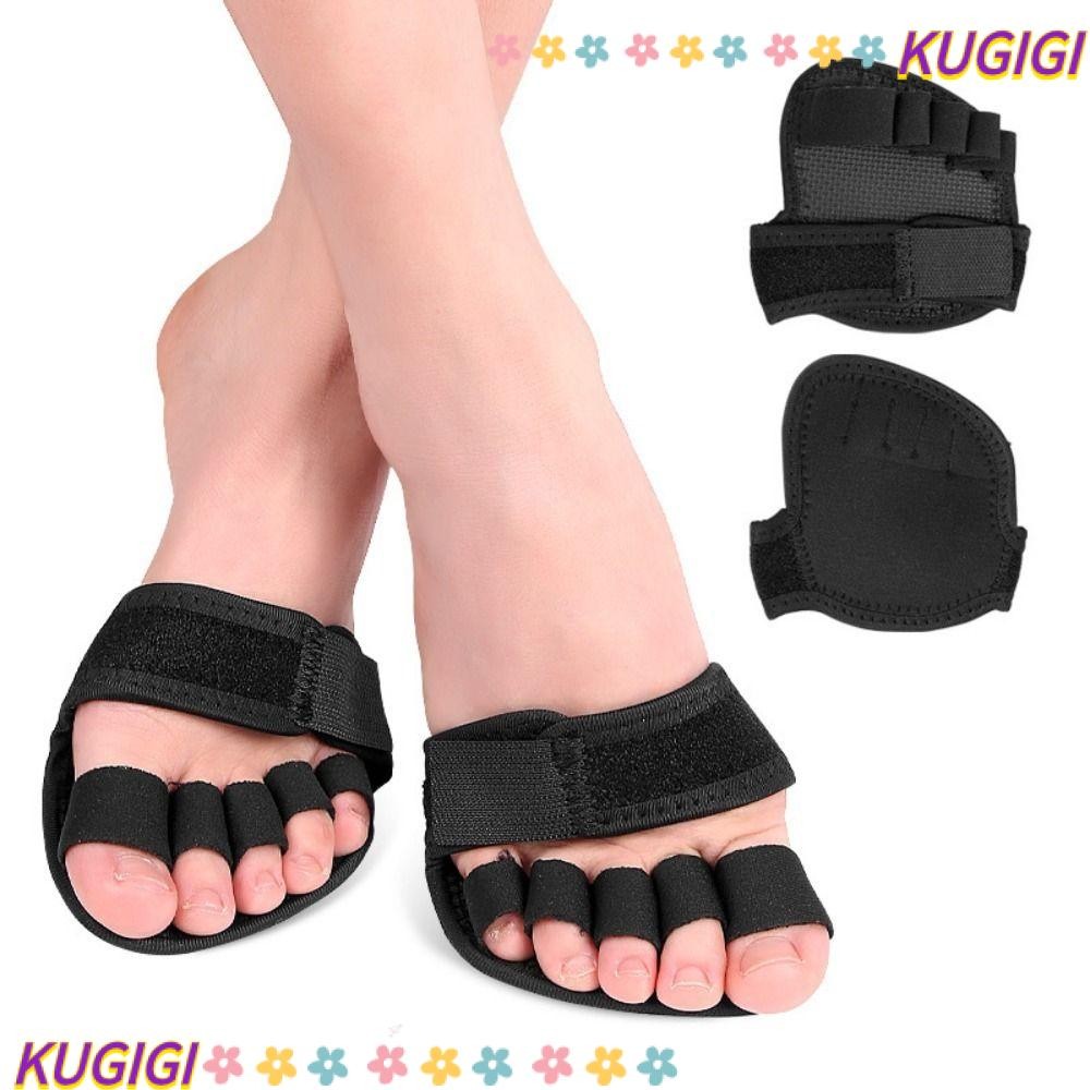 KUGIGI Five Toes Forefoot Pads, Care Absorbing Shock Foot Pain Relief ...