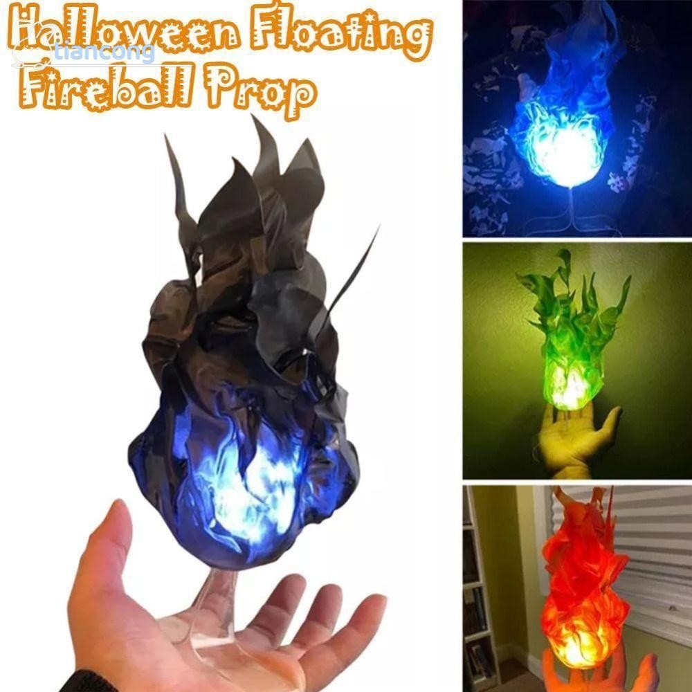 TIANCONG Ghost Fire โคมไฟ, Party Decor ฮาโลวีนตกแต่งลอย Fireball, แบบ ...