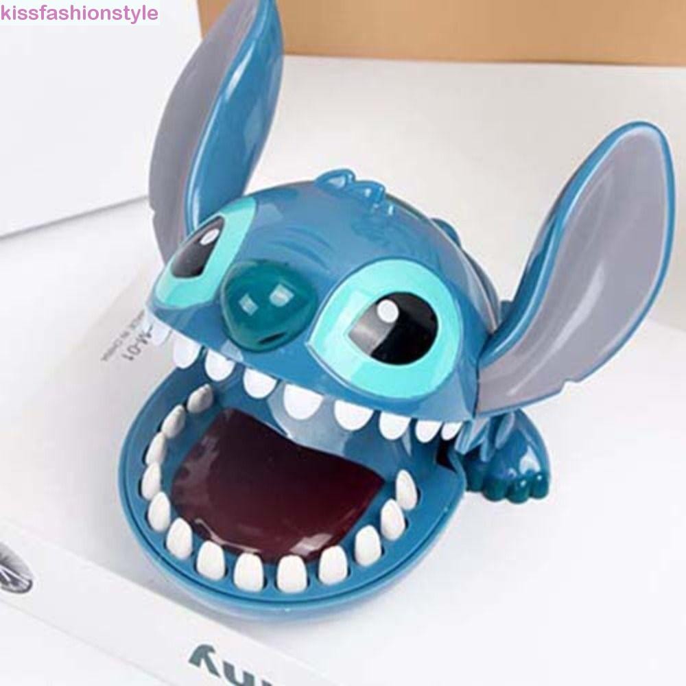 KISSFASHIONSTYLE Stitch Bite Finger Game Novelty Cartoon Family Games ...