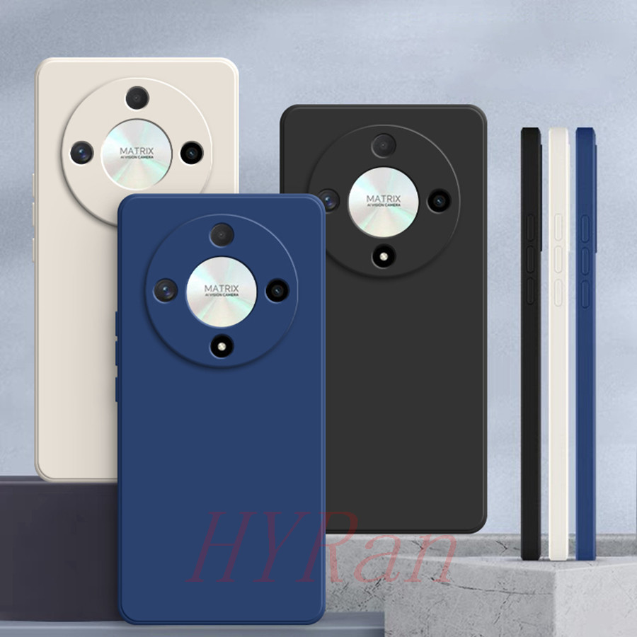 Casing Honor X9B 5G / X8C เคสซิลิโคนสีธรรมดาเรียบง่าย YT | Shopee Thailand