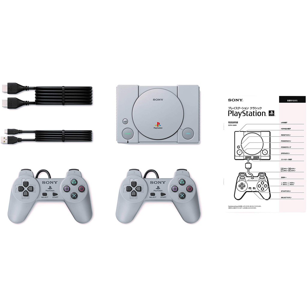 PlayStation Classic PS1 MINI MINI Classic Host รุ่นฮ่องกงเวอร์ชั่น ...