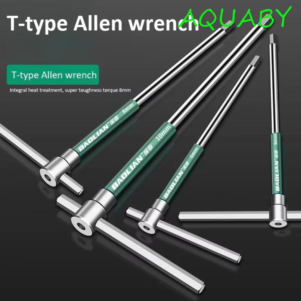 AQUABY Torx ไขควง, 2.5/3/4/5/6/8/10 มม. T-Type Torx T-Type Allen Hex ประแจ, Spanner ขยายความยาว ...
