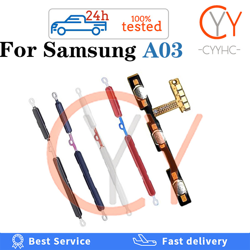 สําหรับ Samsung Galaxy A03 A035 A035F กลับปุ่มเครื่องสแกนลายนิ้วมือ ...
