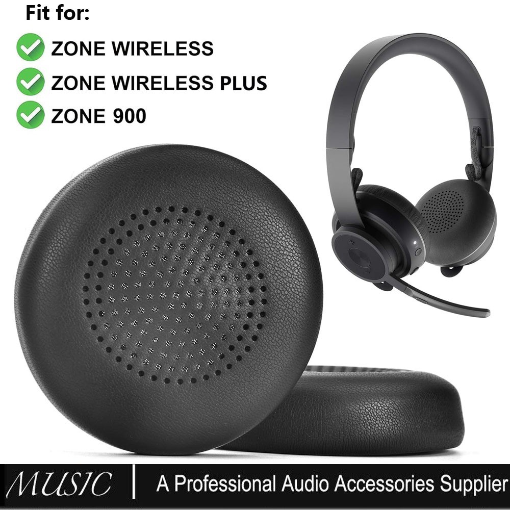 แผ่นรองหูฟังสําหรับ Logitech Zone Wireless/Zone Wireless Plus/Zone 900 ...