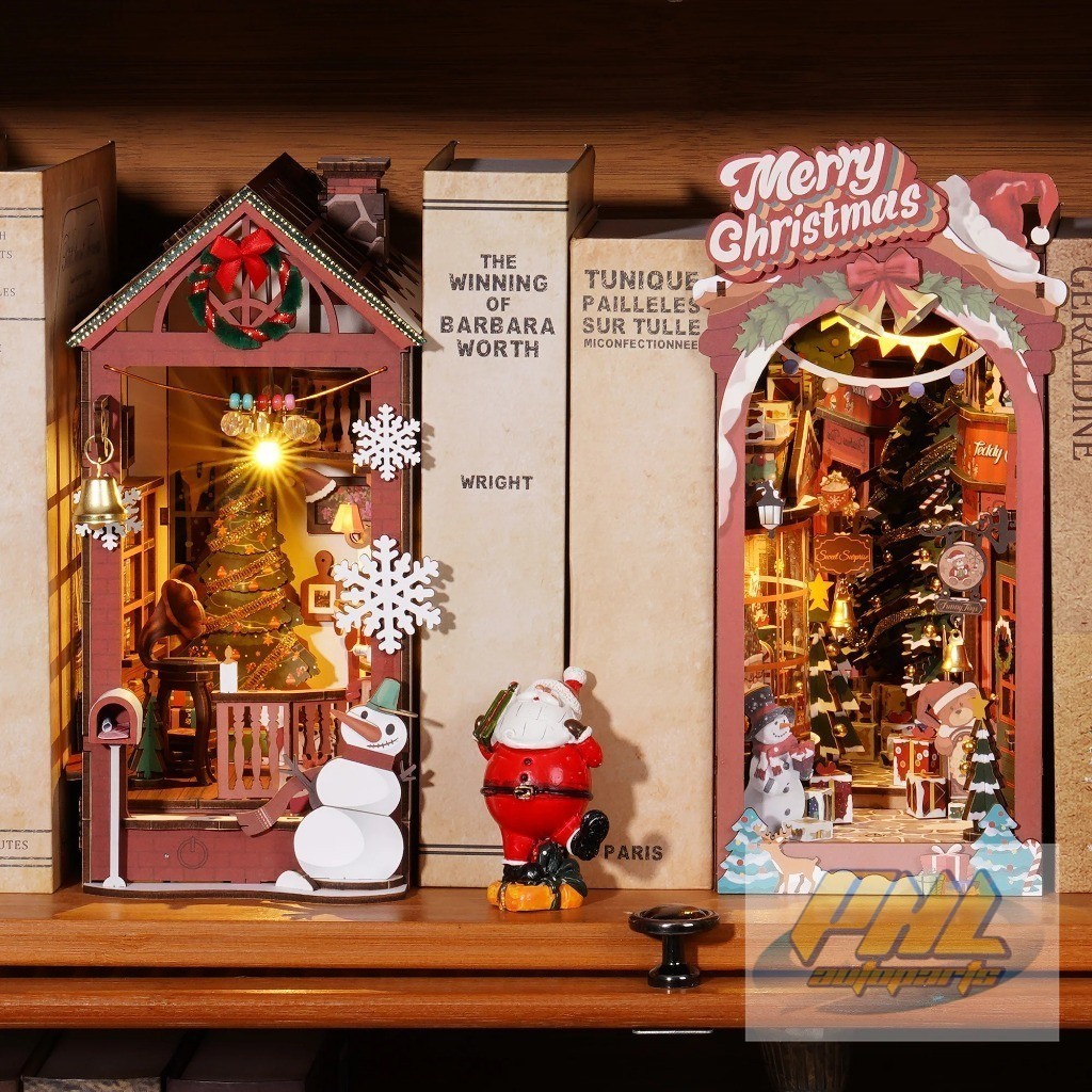 Rolife Book Nook Shelf Insert - Christmas Series | Shopee Thailand