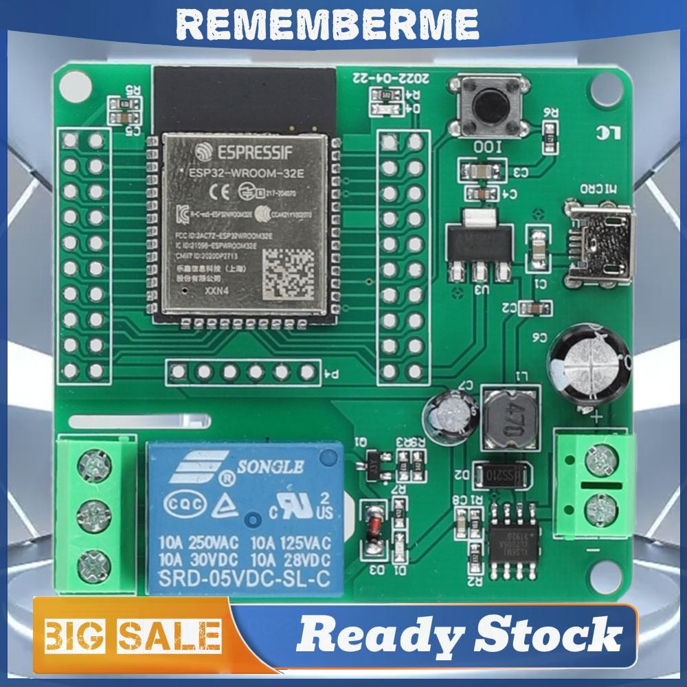 ESP32 ESP32- บอร์ดพัฒนา 1/2/8 ช่อง ESP32 WIFI BT BLE โมดูลรีเลย์ | Shopee Thailand