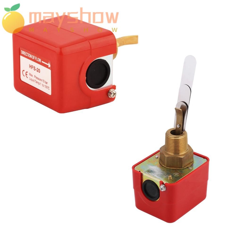 MAYSHOW Liquid Water Oil Sensor, 15A 250V Target Flow Switch, ระบบ ...