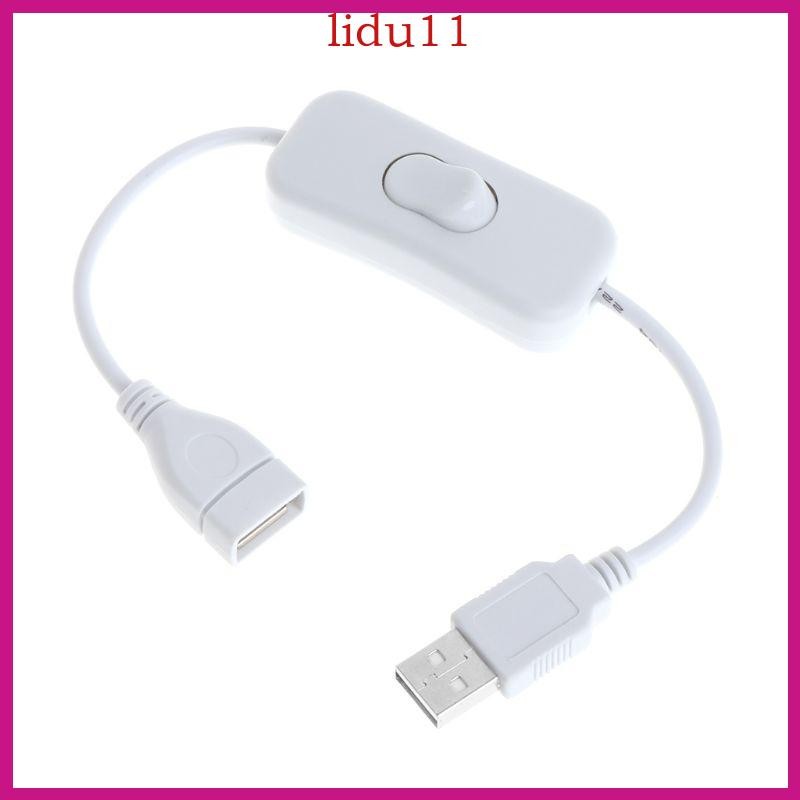 LID สาย USB ใหม่ 28 ซม.USB 2 0 A ชายกับหญิง Extension Extender สายสีขาว ...